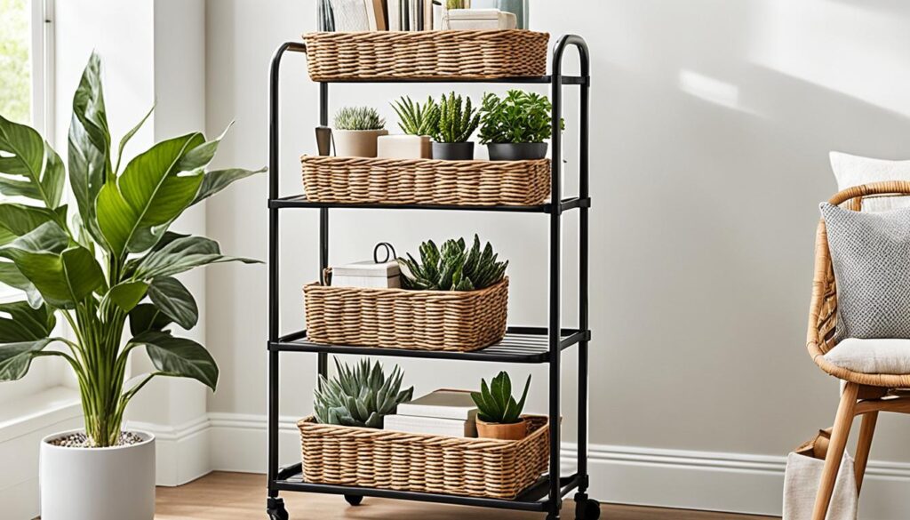 3 Tier Rolling Cart Ideas for Stylish Storage