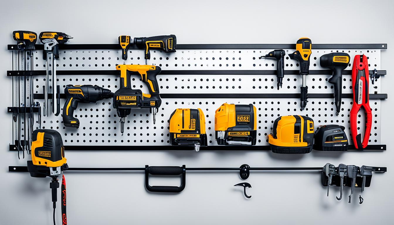 Creative Corded Power Tool Storage Solutions