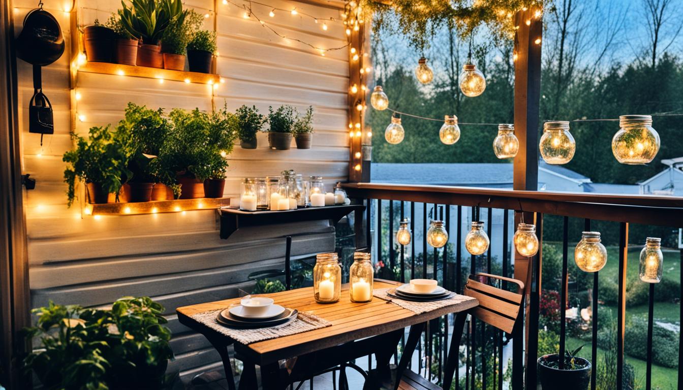 Brighten Up Your Space: Balcony Lighting Ideas