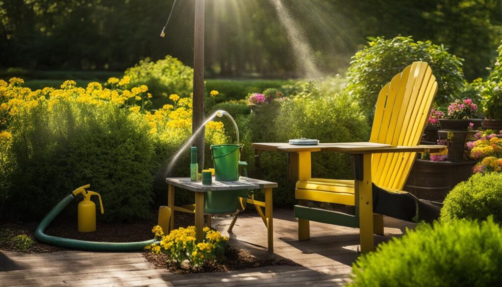 How To Clean Pollen Off Patio Furniture: Spring Cleaning