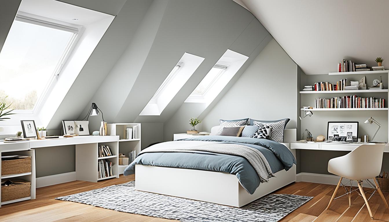 How To Decorate Room With Slanted Ceiling
