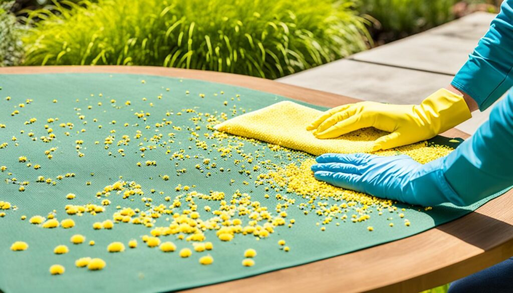 How To Get Pollen Off Outdoor Furniture: Cleaning Method