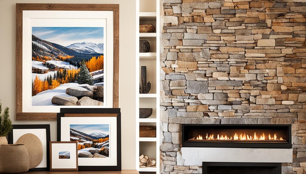 How To Hang A Picture On A Stone Fireplace: Secure Methods