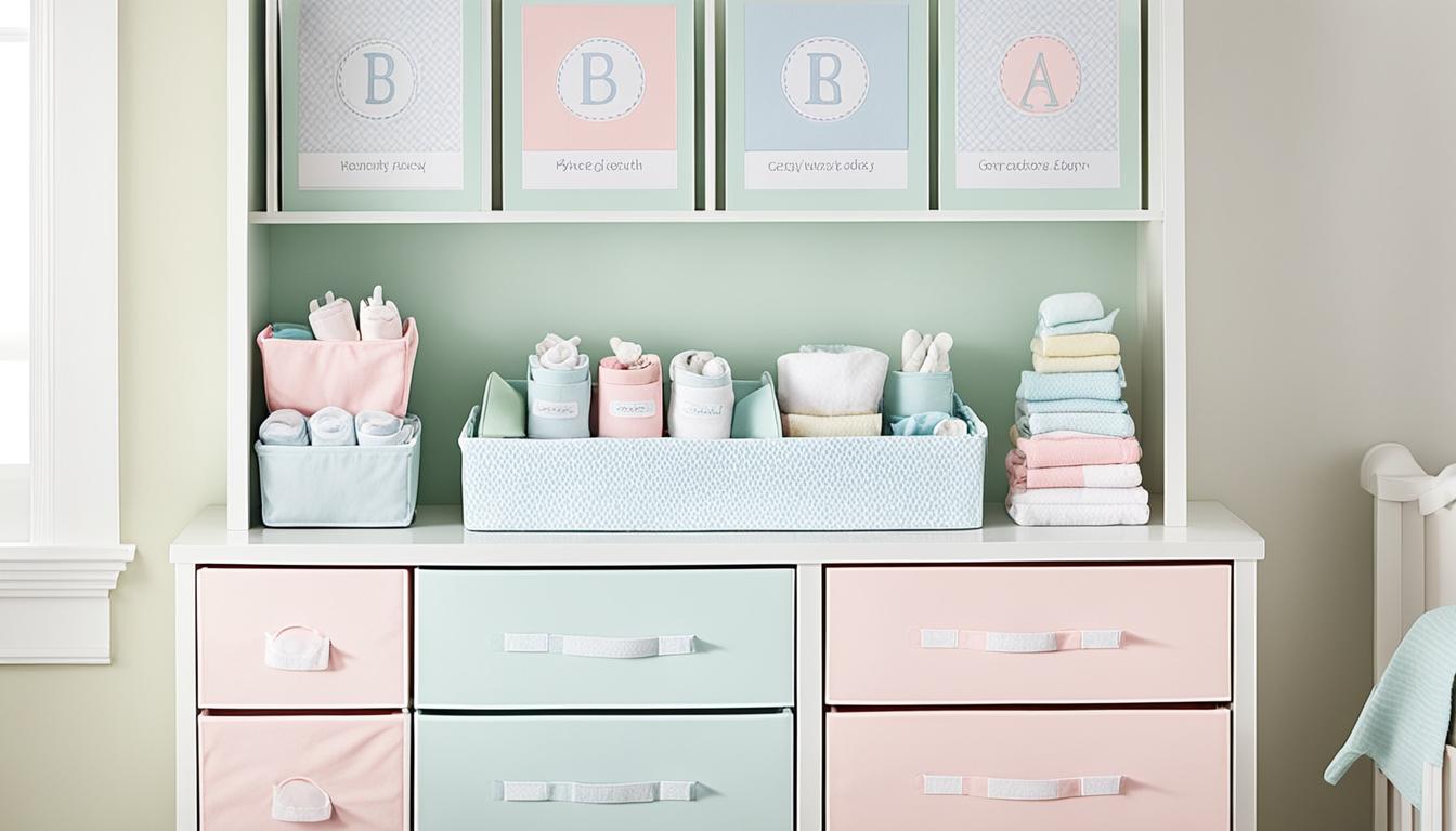 How To Organize A Nursery Dresser: Baby Essentials