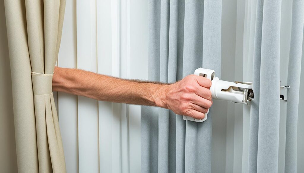 How To Stop Curtain Rod From Sliding: Ensuring Drapery Stability