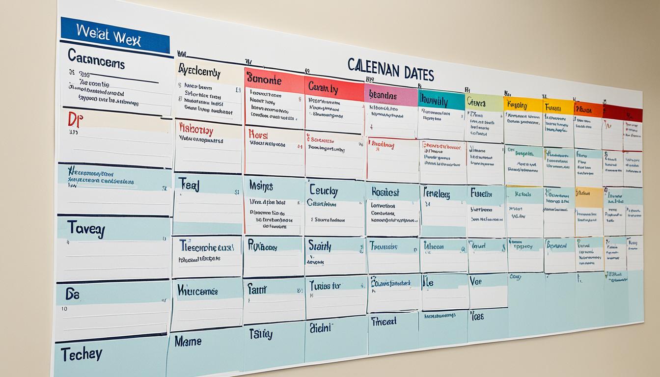 How To Use A Wall Calendar: Organizational Tips