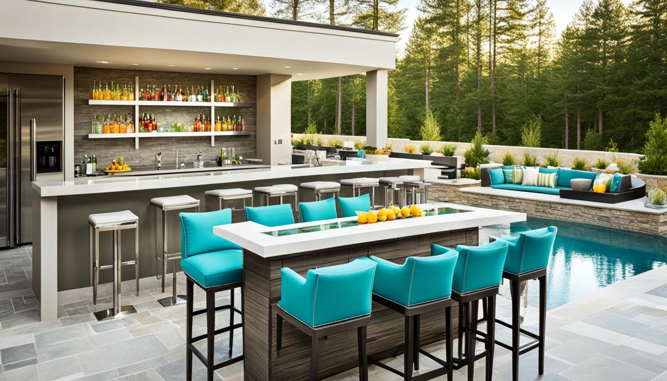 Splashy Above Ground Pool Bar Ideas for Summer Fun