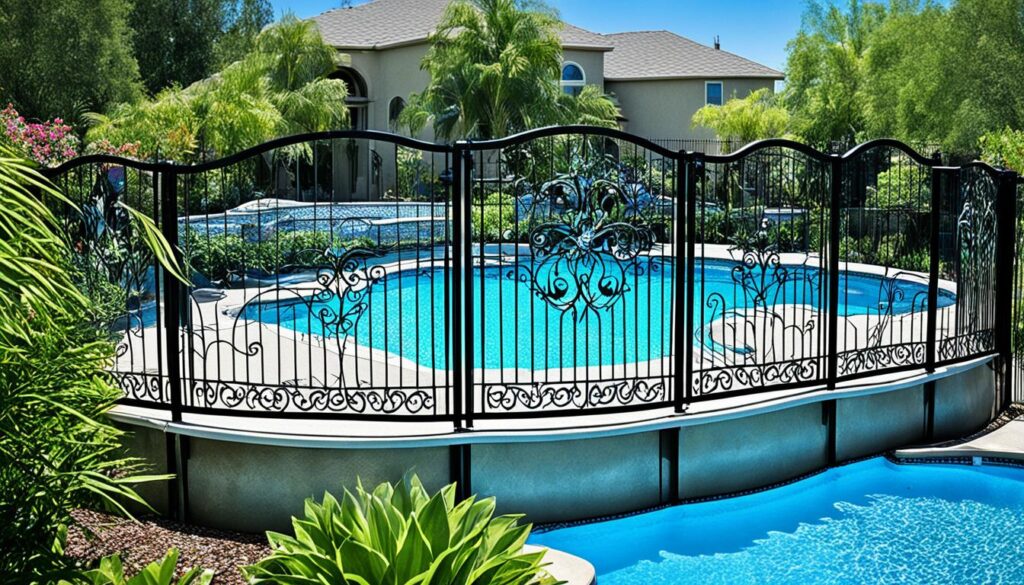 Above Ground Pool Fence Ideas for Stylish Safety