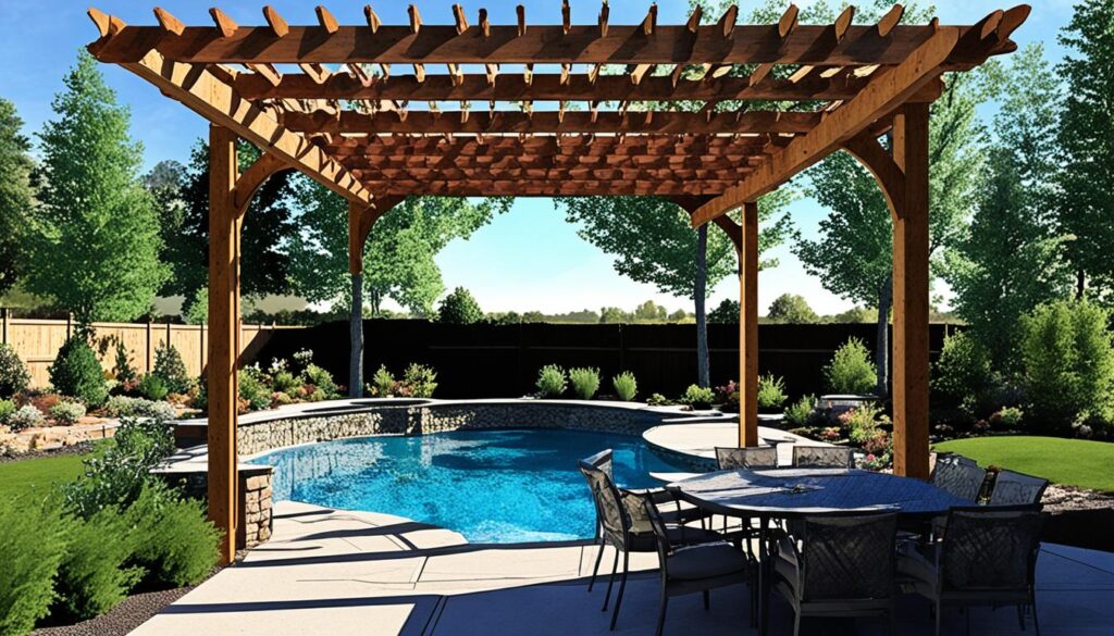 Above Ground Pool Shade Ideas for Cool Summers