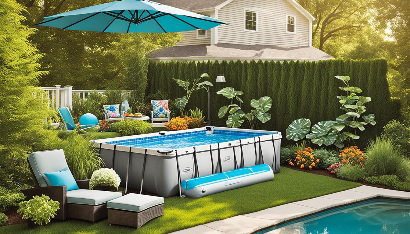 Creative Above Ground Pool Storage Ideas