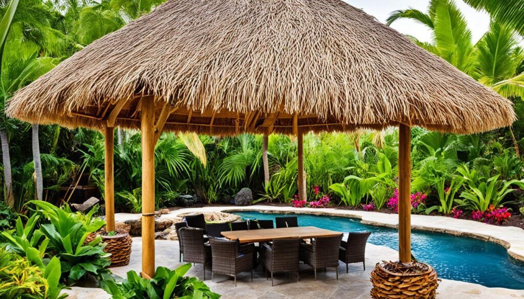 Tropical Backyard Palapa Ideas for Your Oasis