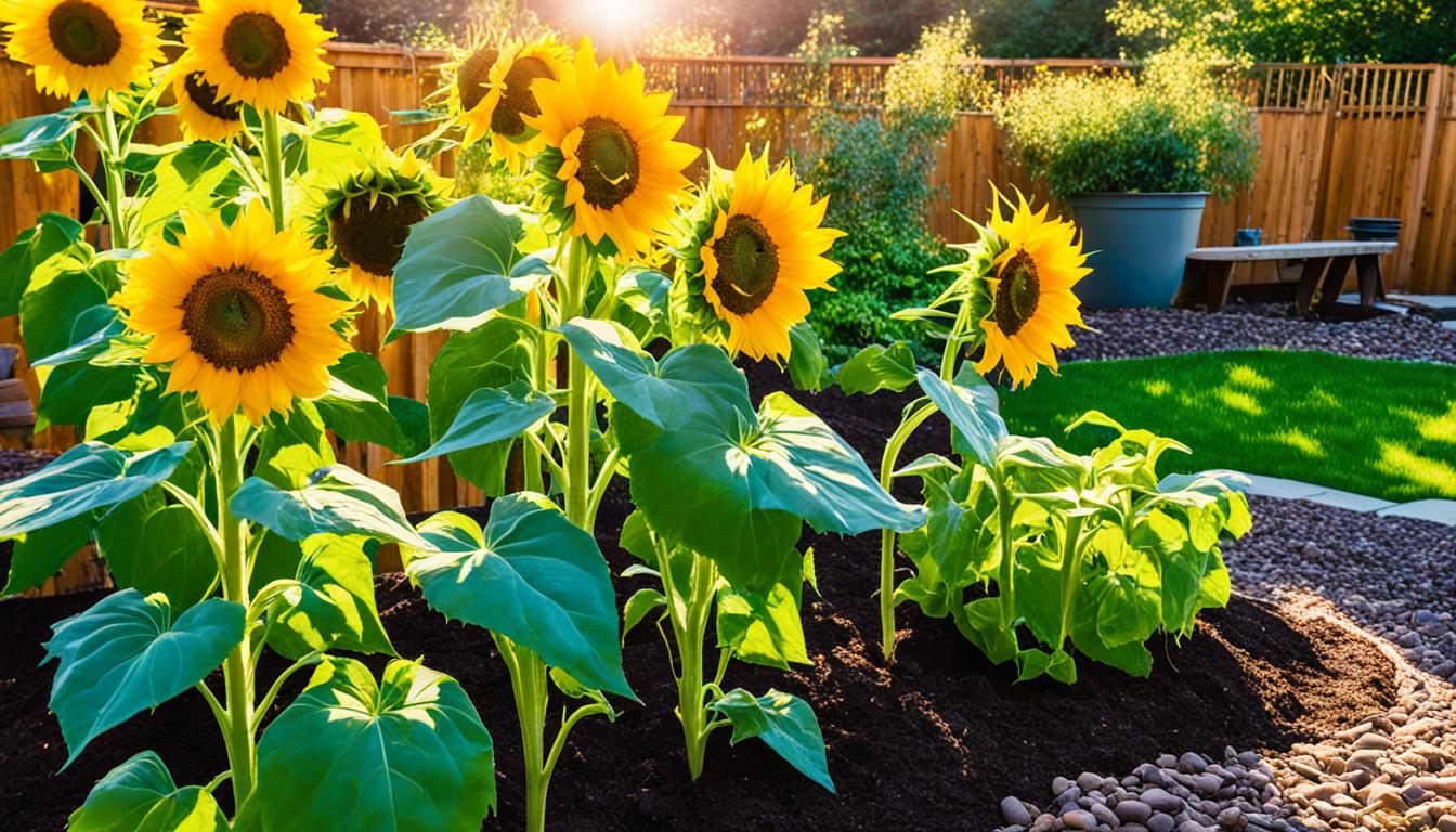 Brighten Your Space: Backyard Sunflower Garden Ideas