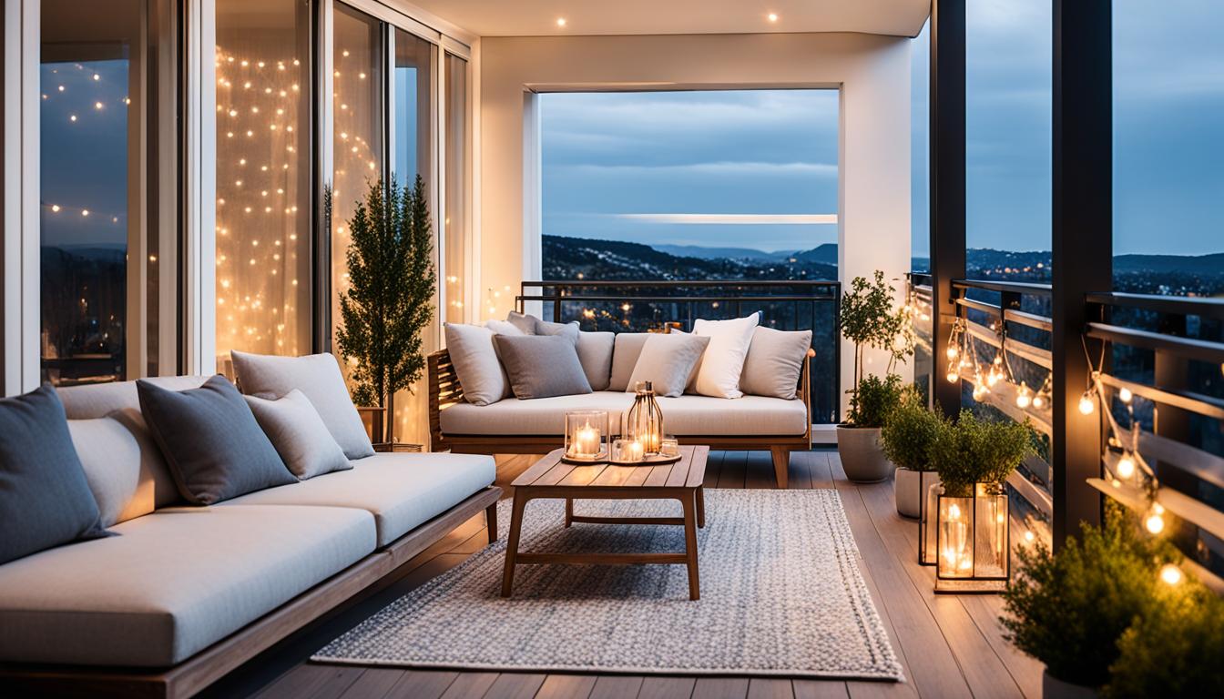 Brighten Your Balcony: Chic Lighting Ideas for Evenings