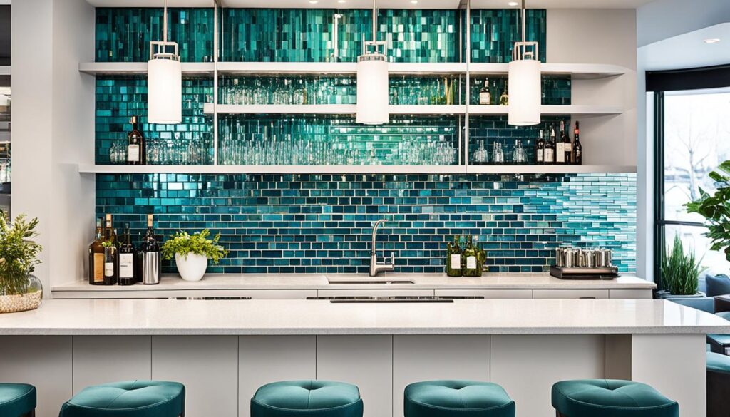 Chic Bar Backsplash Ideas to Elevate Your Space