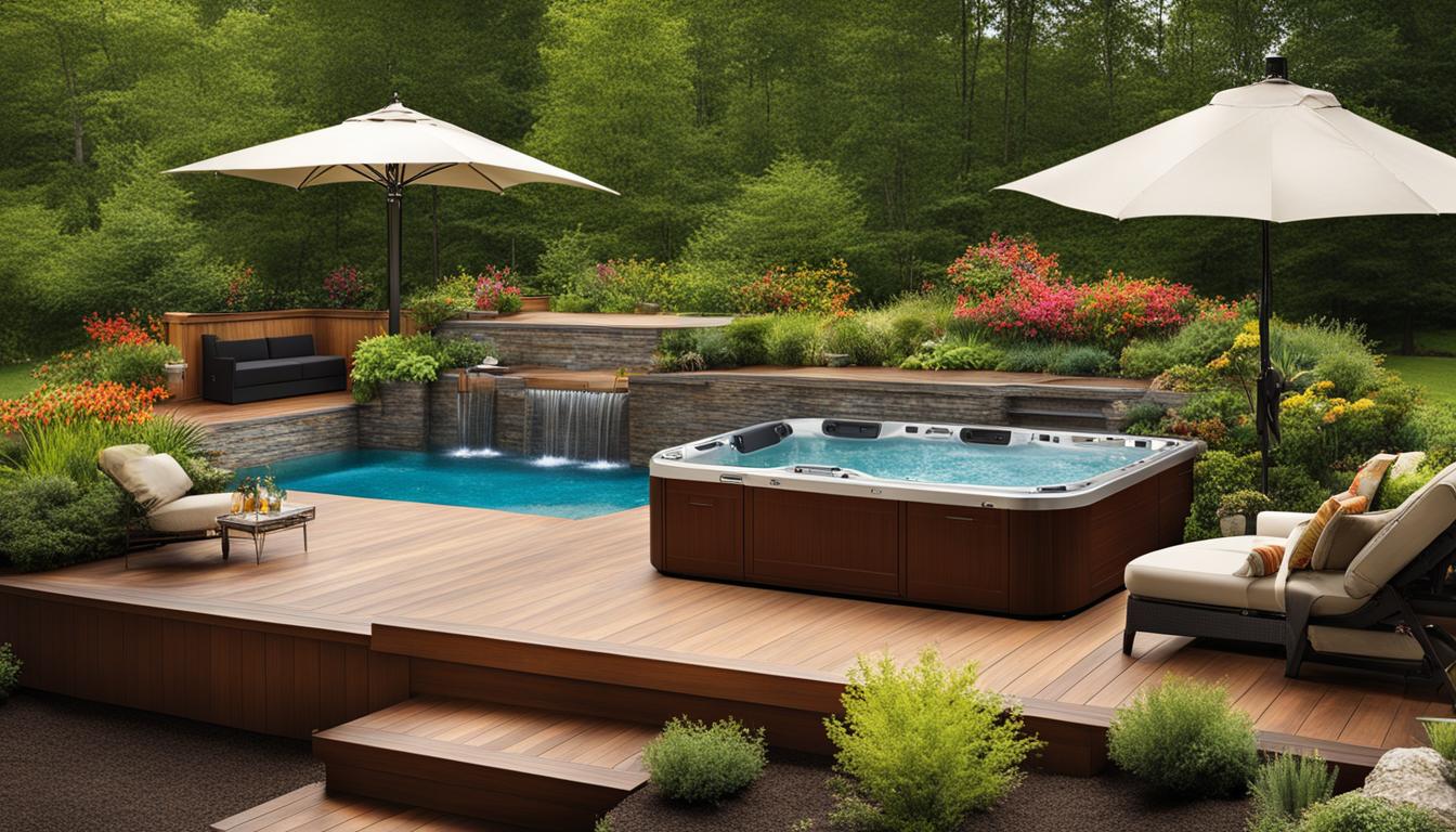 Above Ground Swim Spa Landscaping Tips & Tricks