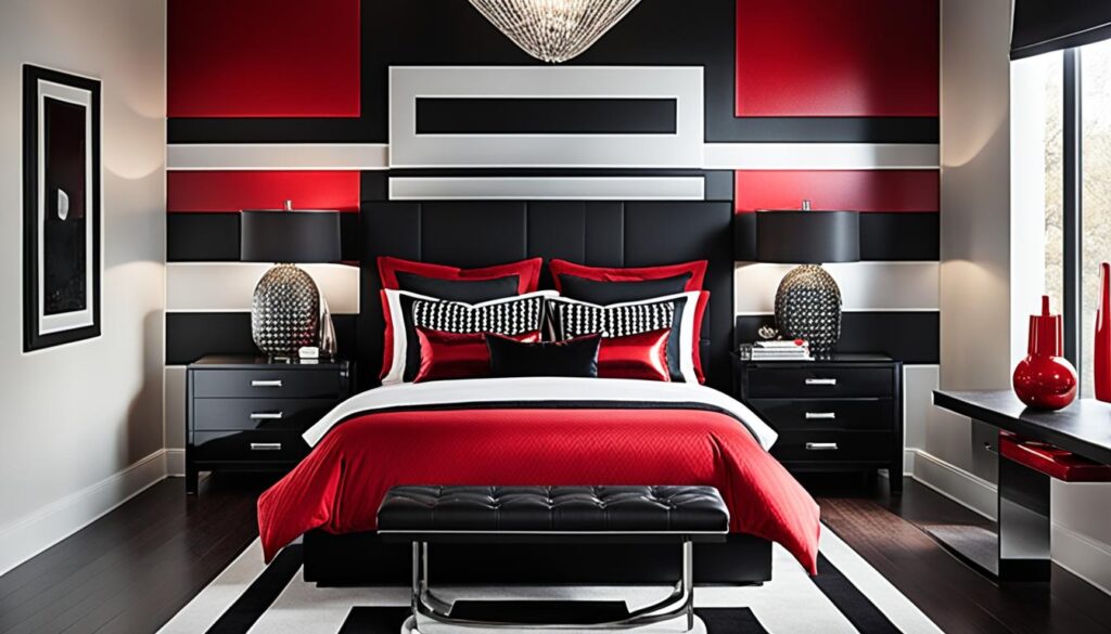 Bold Red & Black Bedroom Ideas to Inspire You
