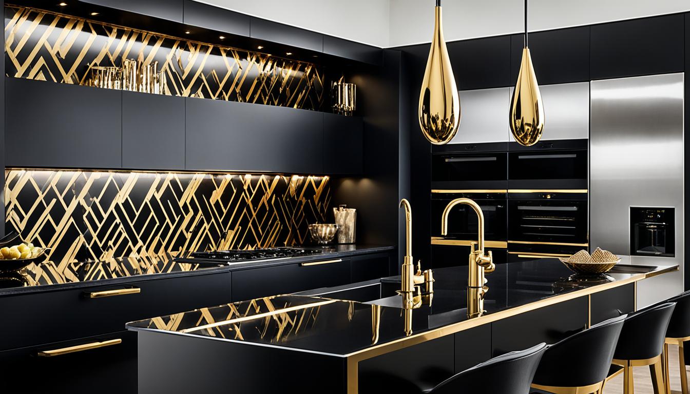 Black and Gold Kitchen Ideas: Elevate Your Space