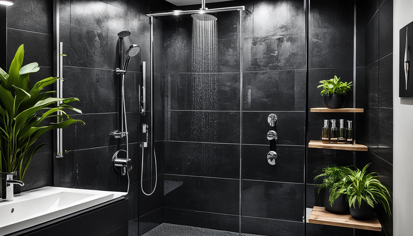 Creating a Chic Oasis with Black Tile Shower Ideas