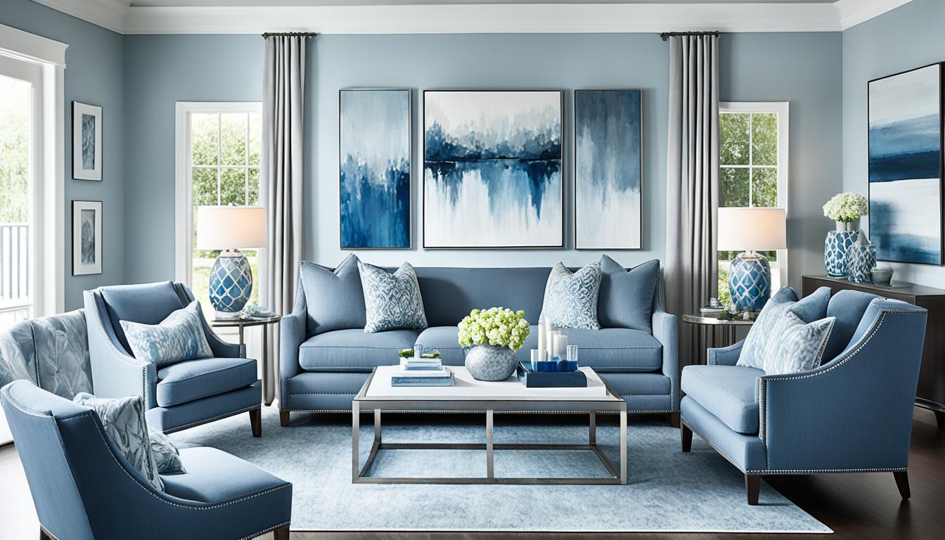 Revamp Your Space with Blue Gray Living Room Ideas