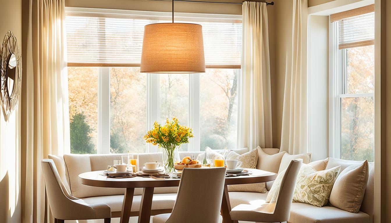 Brighten Your Mornings: Breakfast Nook Lighting Ideas