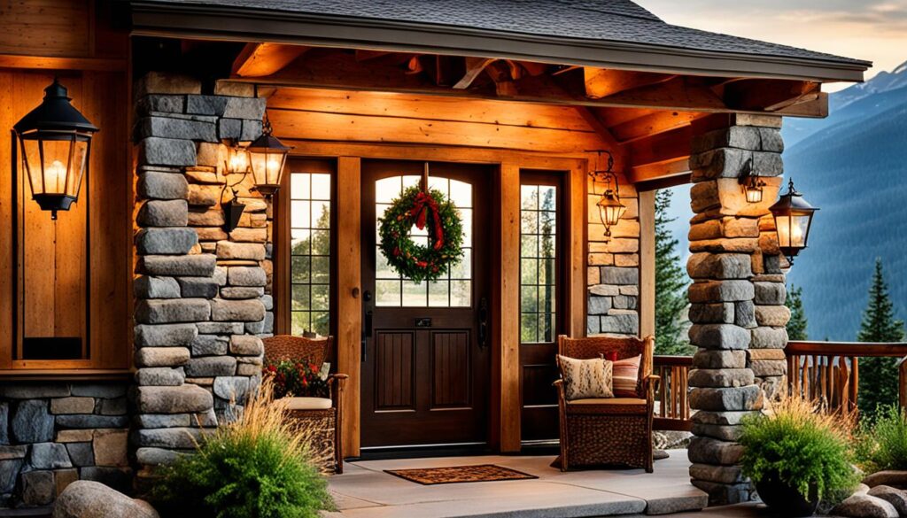 Rustic Cabin Front Door Ideas to Welcome You Home
