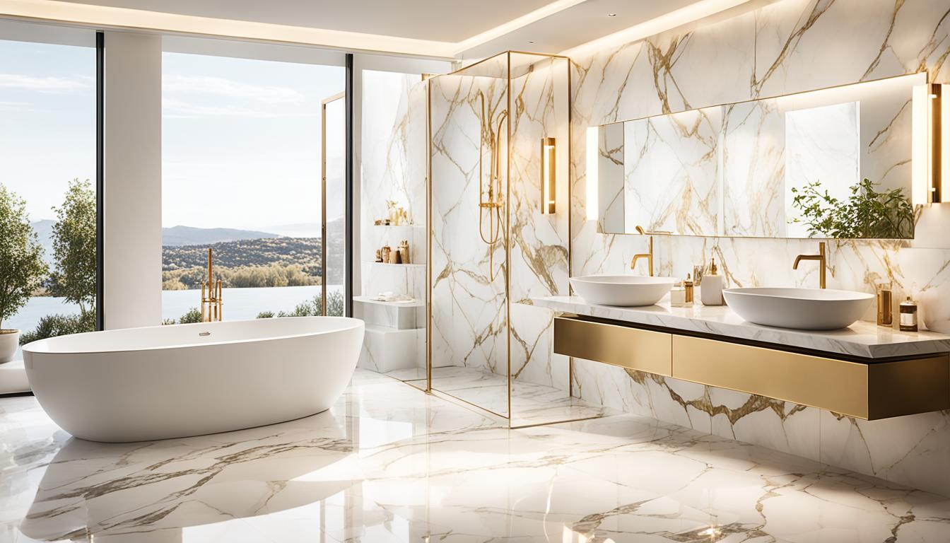 Elevate Your Space: Calacatta Gold Bathroom Ideas Elevate Your Space: Calacatta Gold Bathroom Ideas