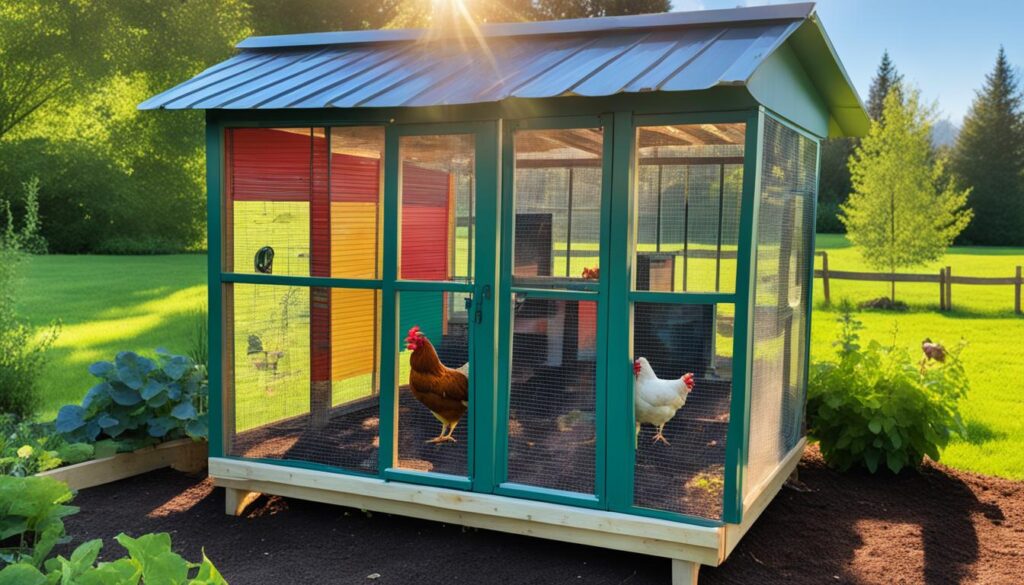Bright Chicken Coop Paint Ideas for Your Flock