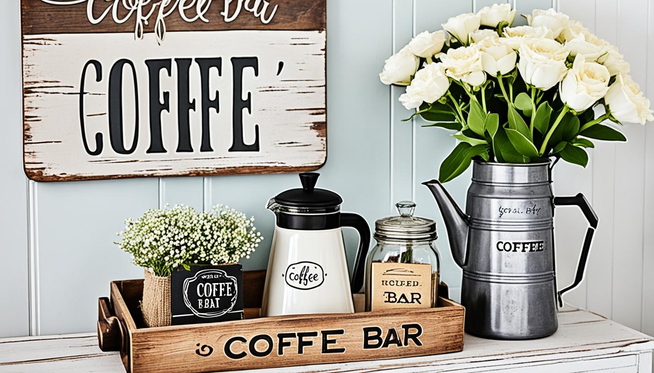 Creative Coffee Bar Tray Styling Tips