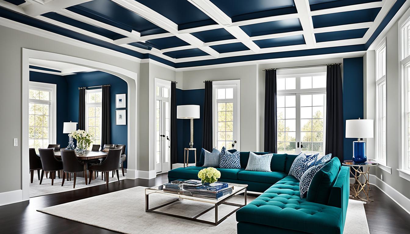 Clever Coffer: Chic Paint Ideas for Ceilings