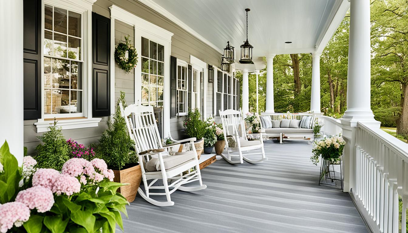 Charming Colonial Front Porch Ideas to Inspire