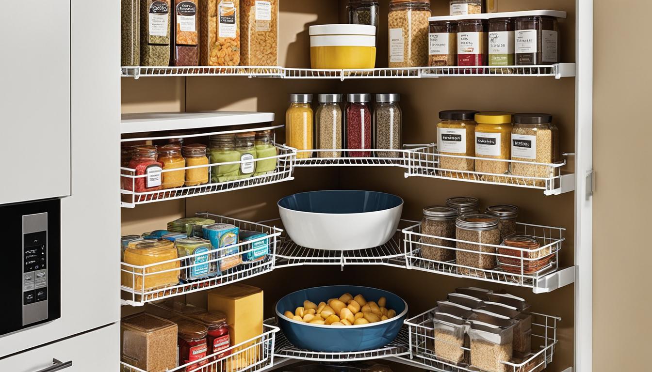 Innovative Corner Pantry Shelving Ideas for Homes
