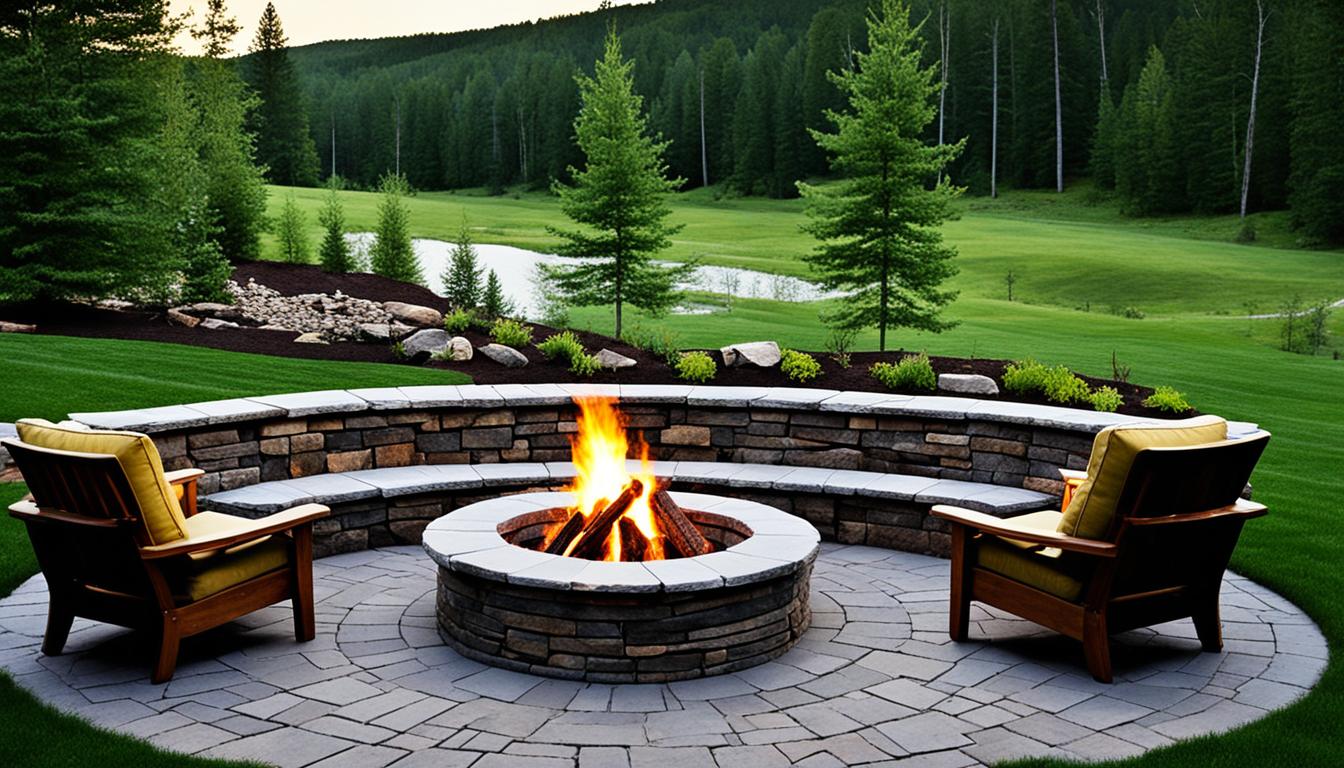 Rustic Fire Pit Ideas for Your Country Backyard