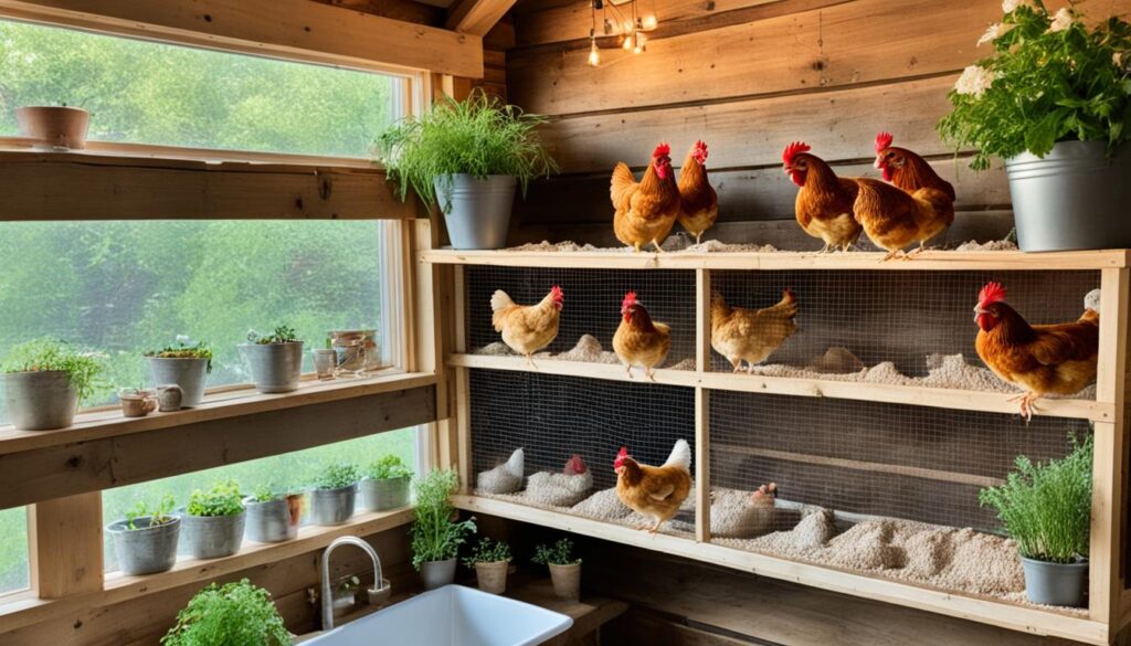 Creative Chicken Coop Inside Ideas for Your Flock