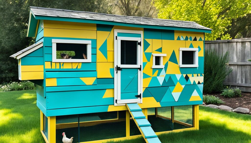 Fresh Chicken Coop Paint Ideas for Your Farm