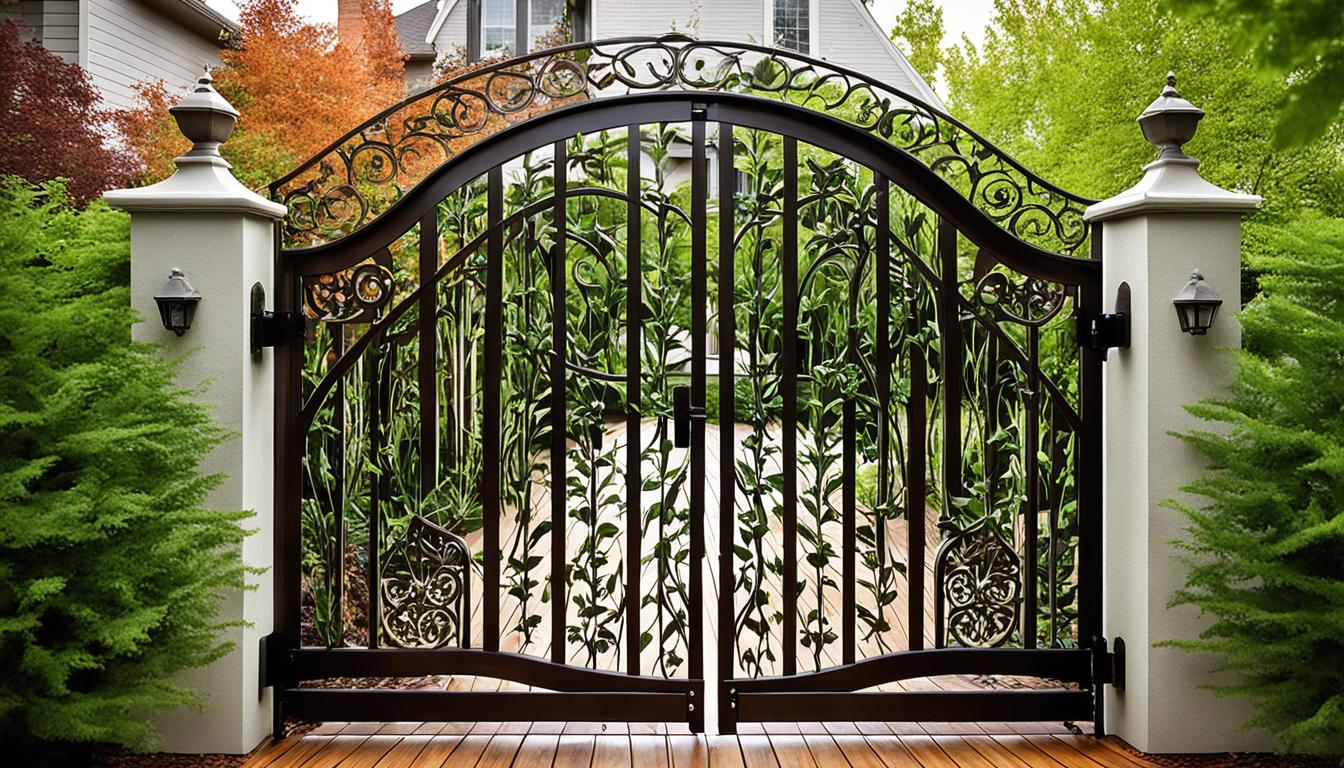 Creative Deck Gates Ideas for Your Home