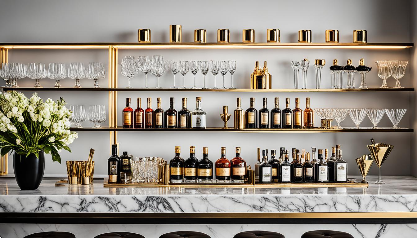 Chic Dry Bar Ideas for Home Entertaining Spaces