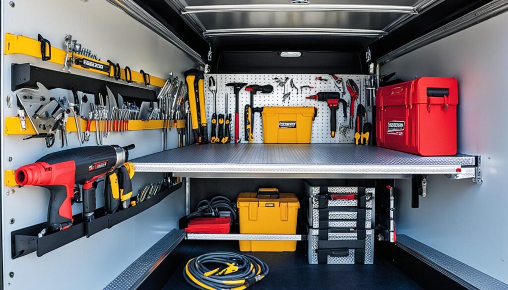 Enclosed Trailer Tool Storage Ideas Unveiled