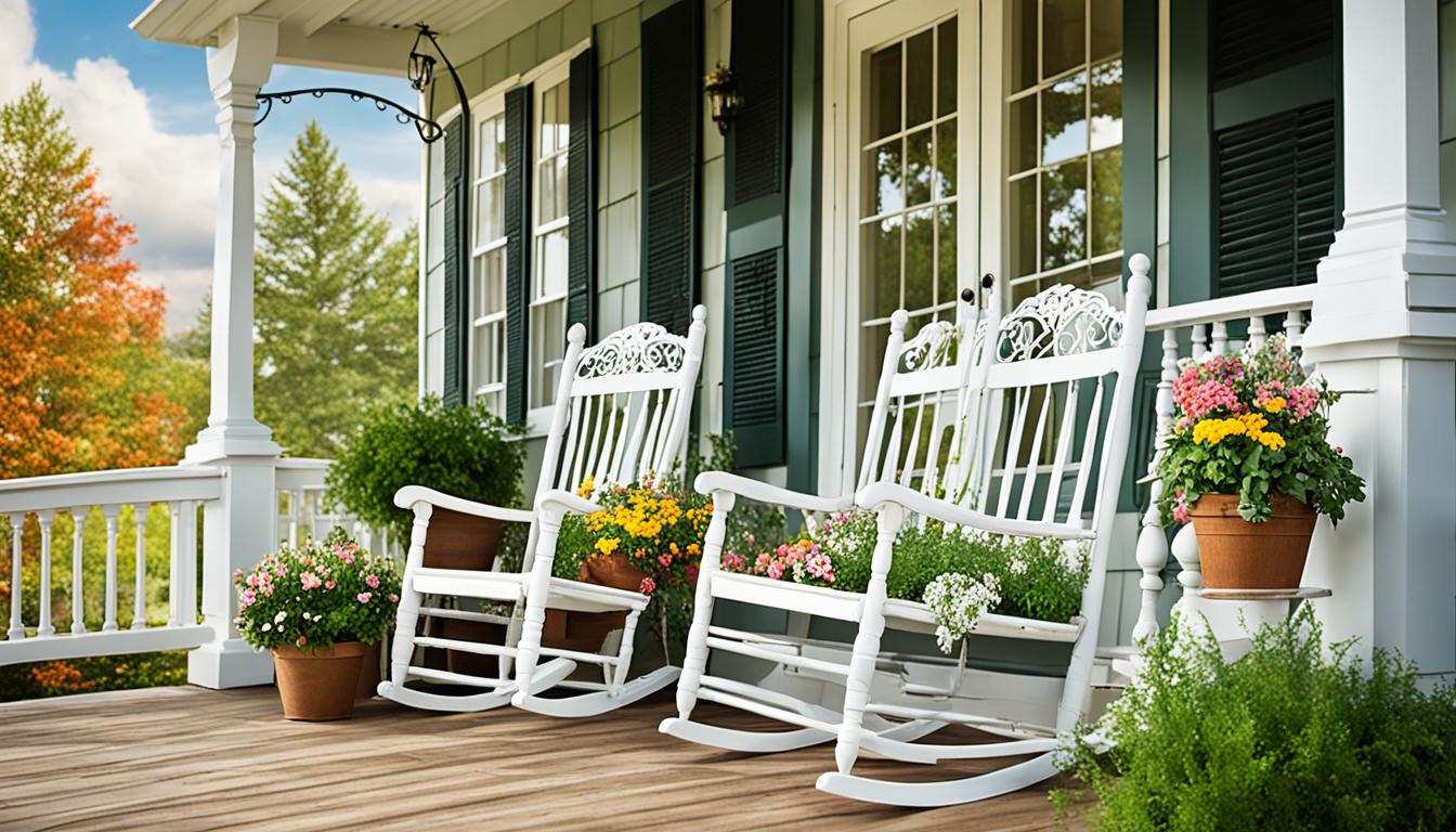 Charming Farmhouse Front Porch Railing Ideas