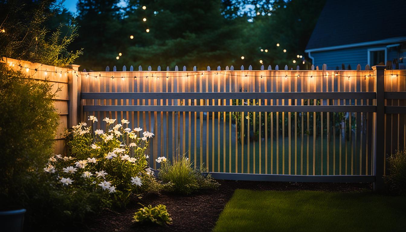 Brighten Your Boundary: Top Fence Light Ideas
