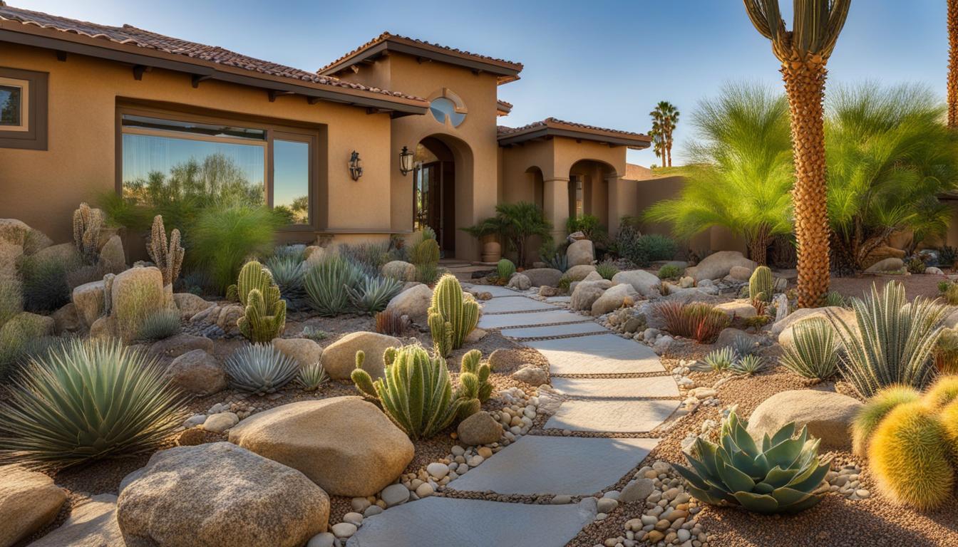 Budget Desert Landscaping Ideas for Your Front Yard