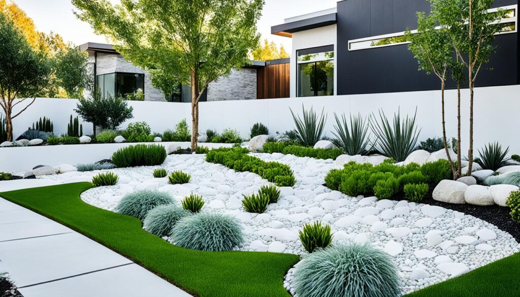Front Yard White Rock Landscaping Ideas Unveiled