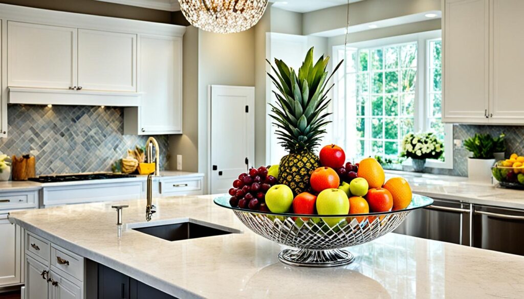 Chic Centerpiece Kitchen Island Decor Ideas