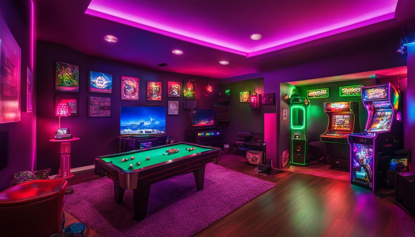 Game Room Paint Ideas for Vibrant Play Spaces