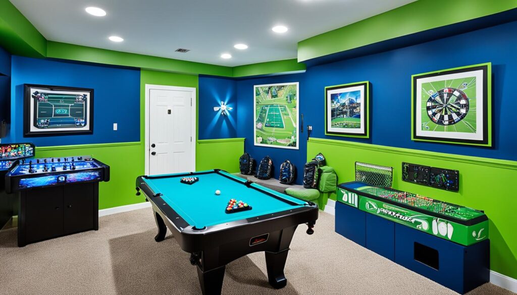 Brighten Your Game Room with Color Ideas