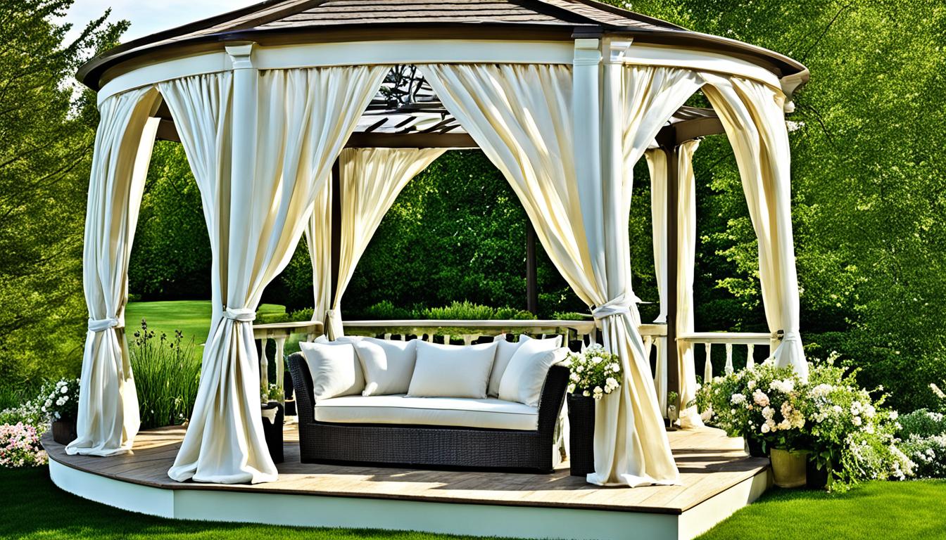 Chic Gazebo Curtain Ideas for Elegant Outdoor Spaces