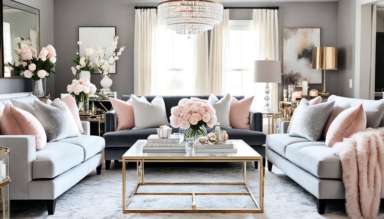 Elevate Your Space with Glam Living Room Ideas