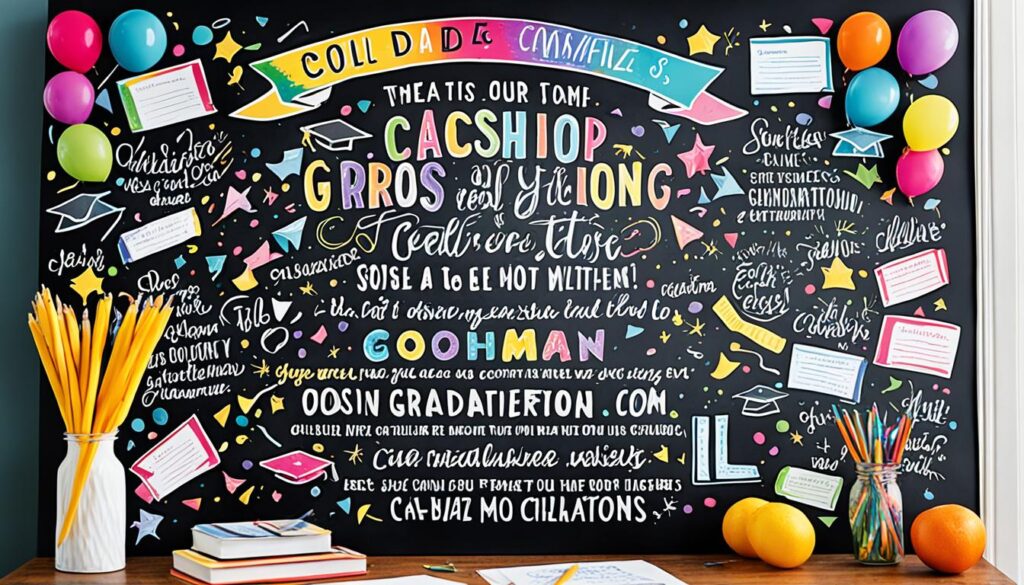 Creative Graduation Chalkboard Ideas for Your Party