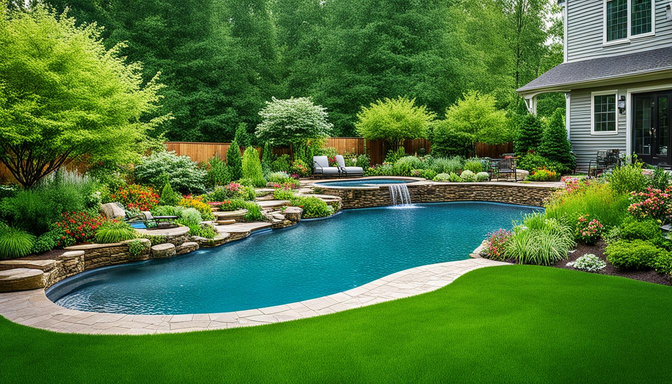 Grass Around Pool Ideas: Lush Oasis Landscaping