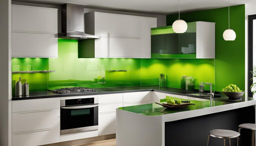 Fresh Green Kitchen Backsplash Ideas for Your Home