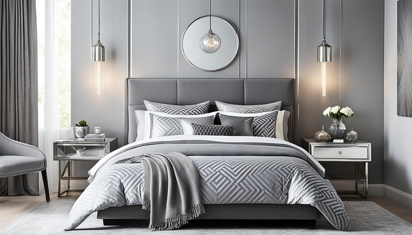 Elegant Grey and Silver Bedroom Ideas to Inspire